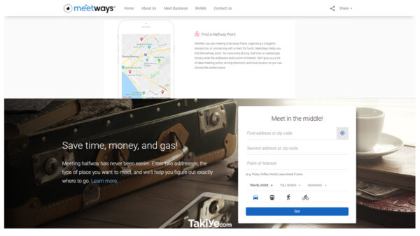 İki Yer Arasındaki Orta Nokta Hesaplama Siteleri 2026 - Takiye.com