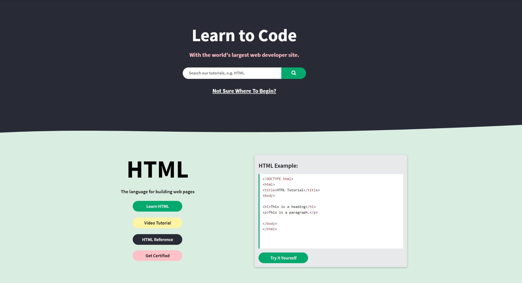 HTML CSS Dersleri, Örnekleri için 8 Muhteşem Site - Takiye.com