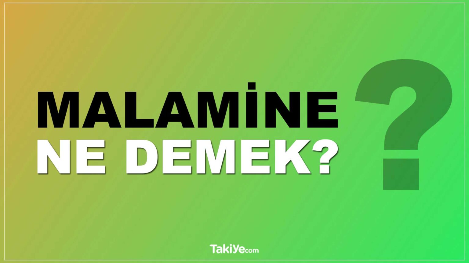 Malamine Ne Demek? Kürtçe Bilenlere Sorduk! İşte Anlamı - Takiye.com
