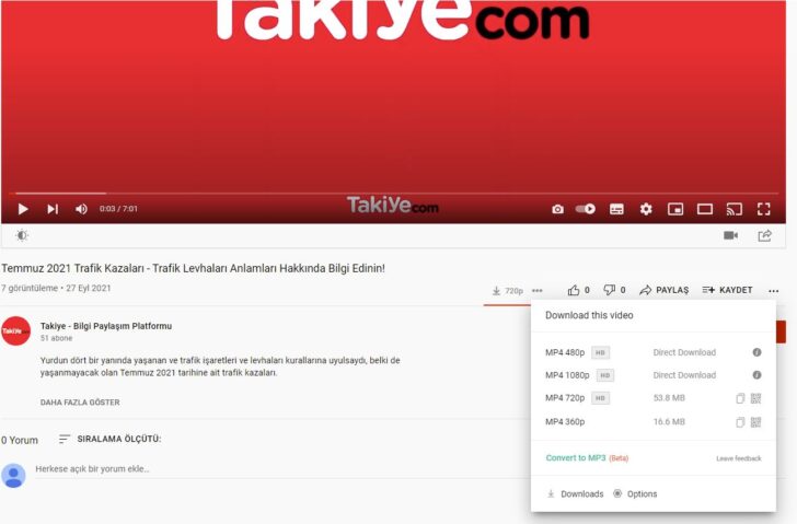 Chrome Eklentisi ile YouTube Video İndirme: 5 Eklenti 2025 - Takiye.com
